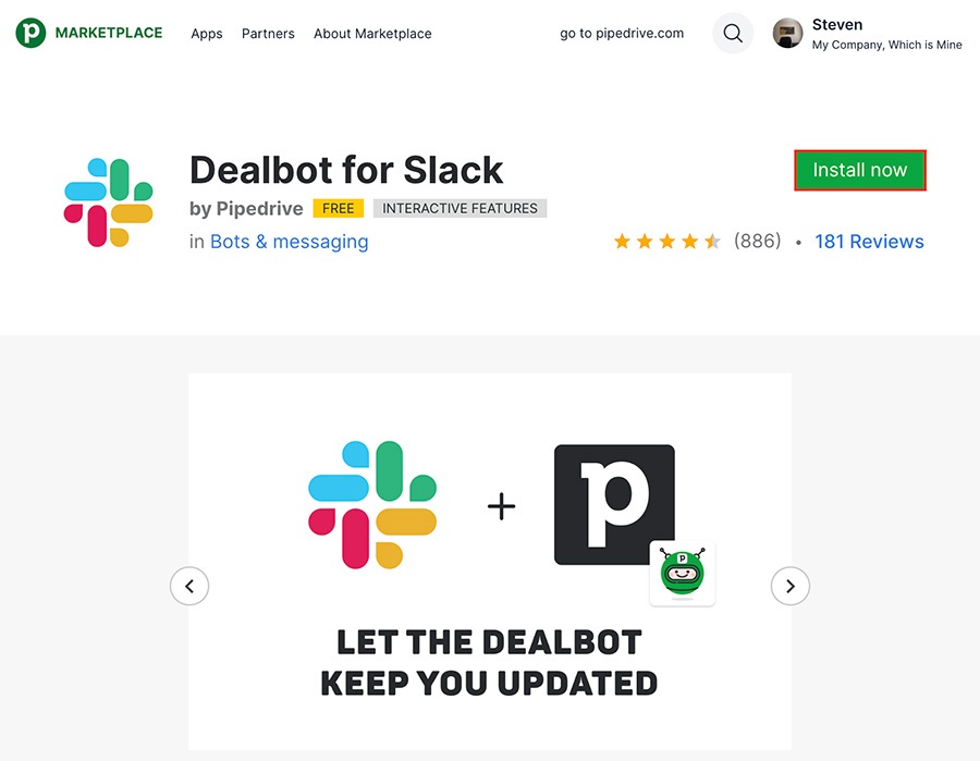 Pipedrive integration: Slack - Knowledge Base | Pipedrive